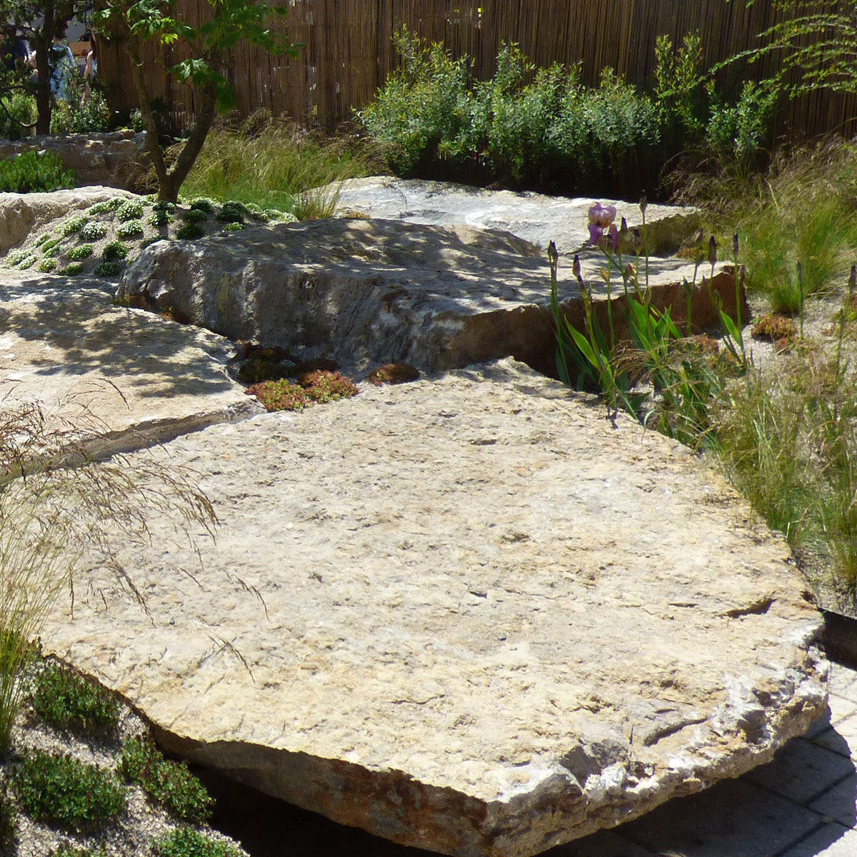 Gartengestaltung mit Steinen